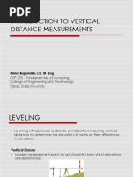 Tacheometry and Stadia Method Explained | PDF | Surveying | Metrology