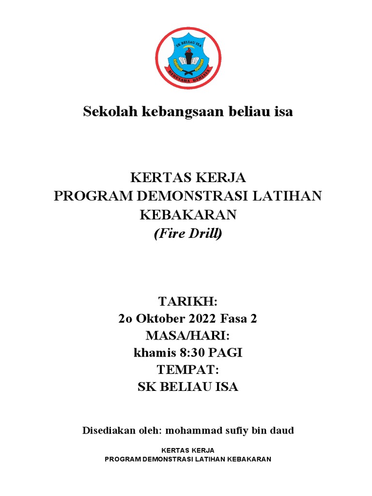 Kawad Kebakaran SKBI 2022 FASA 2 | PDF