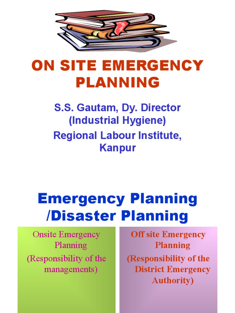 (English) On Site Emergency Planning | PDF | Emergency | Emergency ...