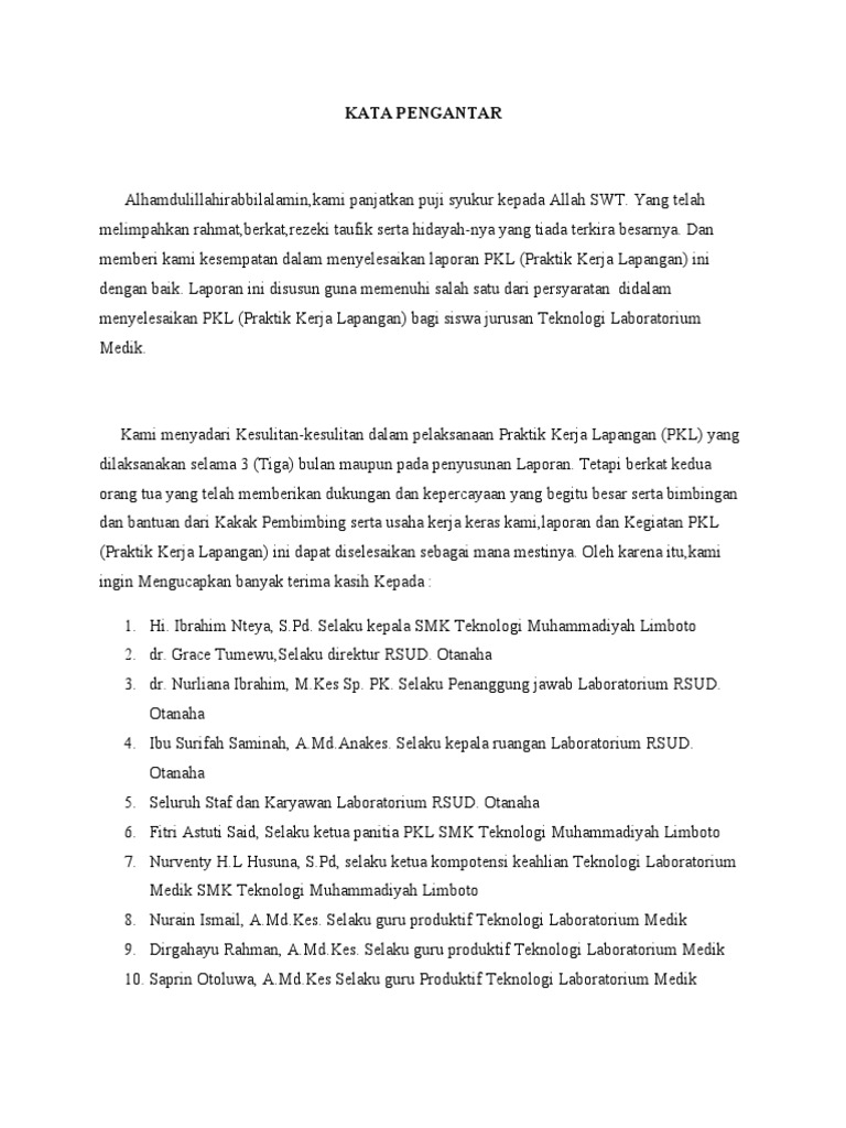 Laporan Acc PLZZ | PDF