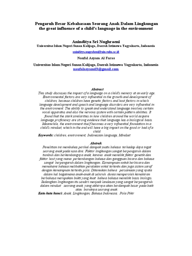 Naufal Asyam Al Faras - 21104040057 - Tugas Bahasa Indonesia. | PDF