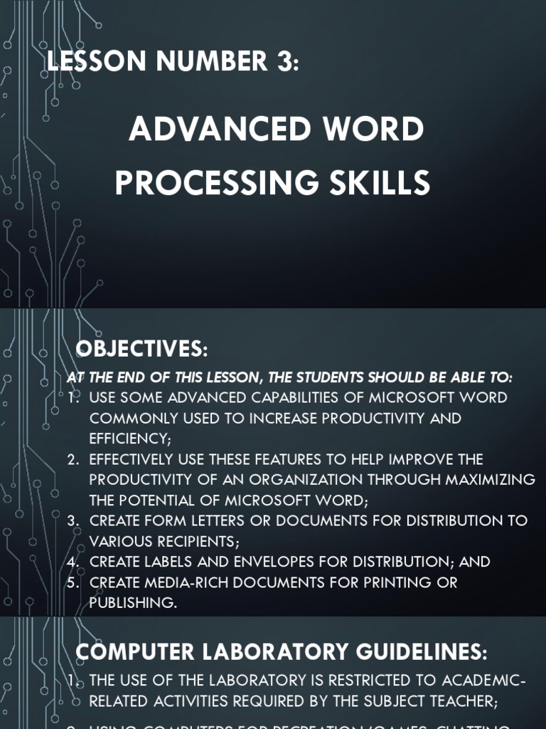Lesson 3 - E Tech | PDF | Computing | Software