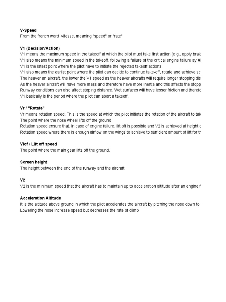 SQ Aircraft Specification | PDF | Takeoff | Aeronautics