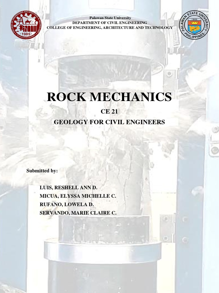 Rock Mechanics Module | PDF | Strength Of Materials | Deformation ...