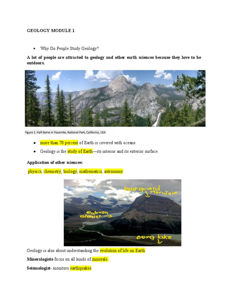Geology Module 1 Reviewer | PDF | Geology | Geophysics