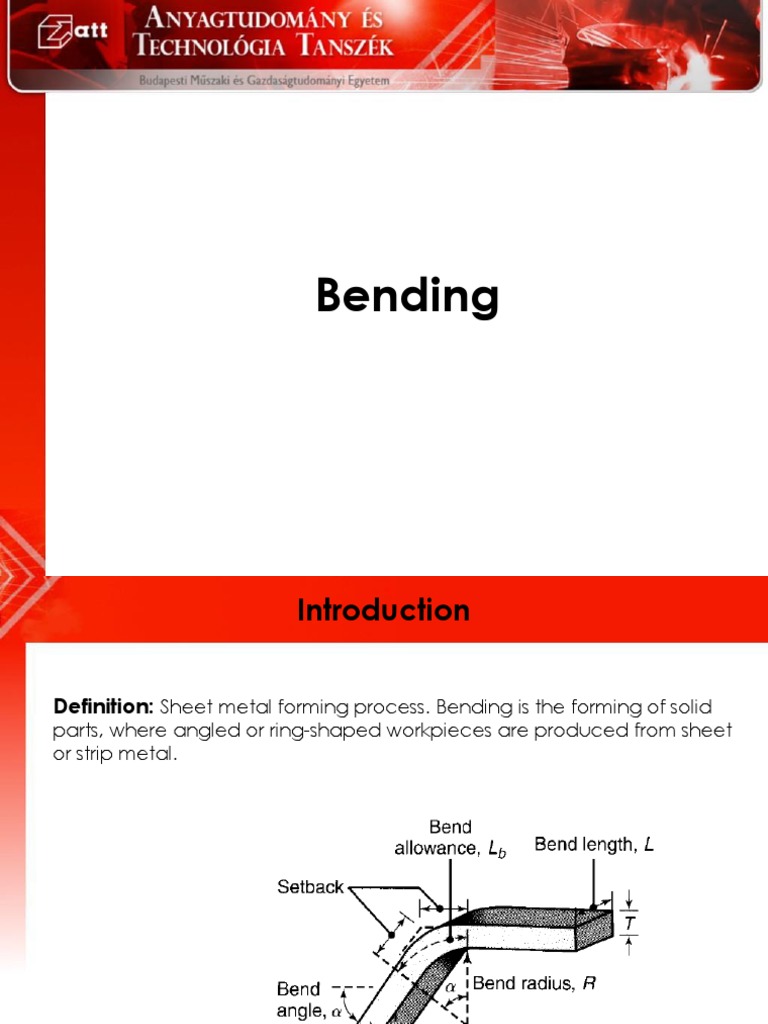 11 - Bending Stamping | PDF | Sheet Metal | Deformation (Engineering)
