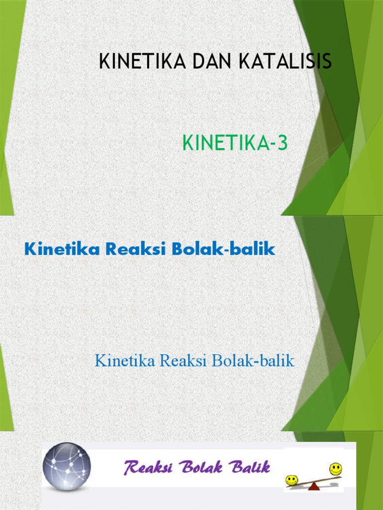 Kinetika 3 | PDF | Sains & Matematika