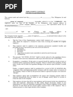 Employee Bond Agreement | PDF | Damages | Employment