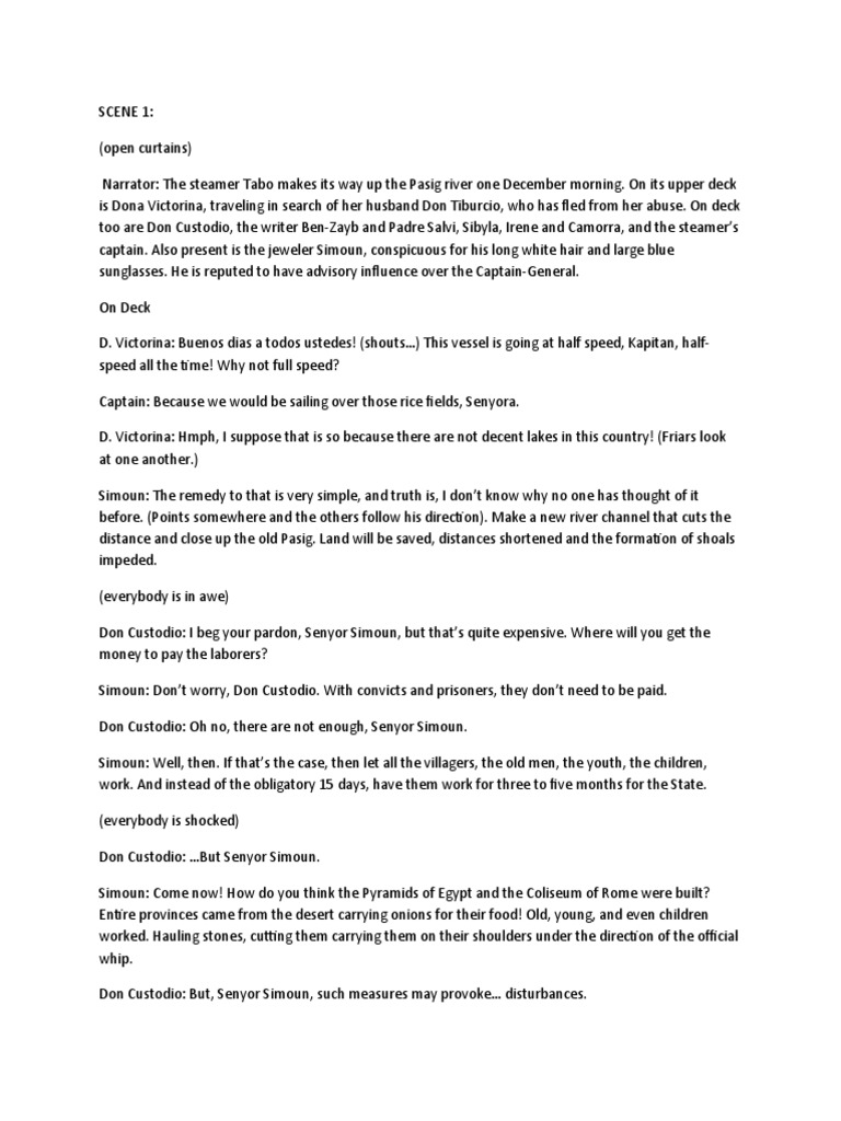 "Simoun's Bold Proposal on Pasig" | PDF | Mystery, Thriller & Crime Fiction