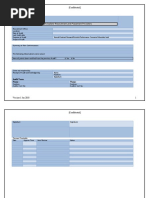 Pre-Joining Familiarization Check List | PDF