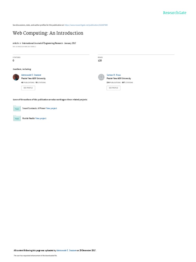 Web Computing | PDF | World Wide Web | Internet & Web