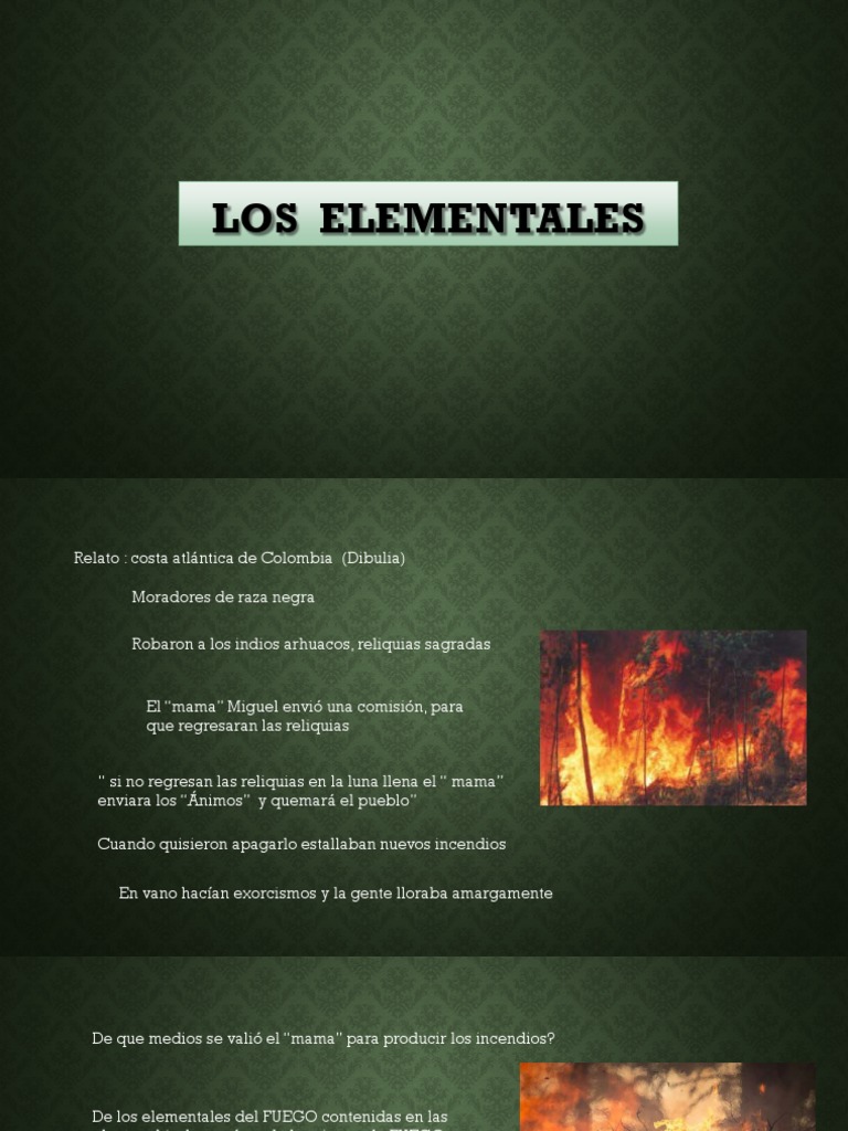 Los Elementales-1 | PDF | Incendios | Naturaleza
