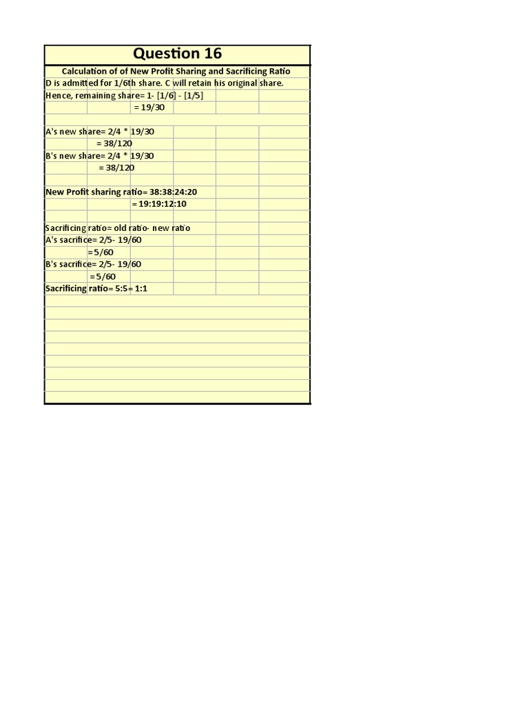 2 H077 BK 15 Numericals Assignment | PDF | Odds | Goodwill (Accounting)