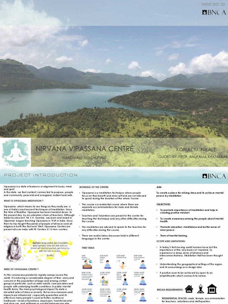 Vipassana Centre, Mulashi, Pune | PDF