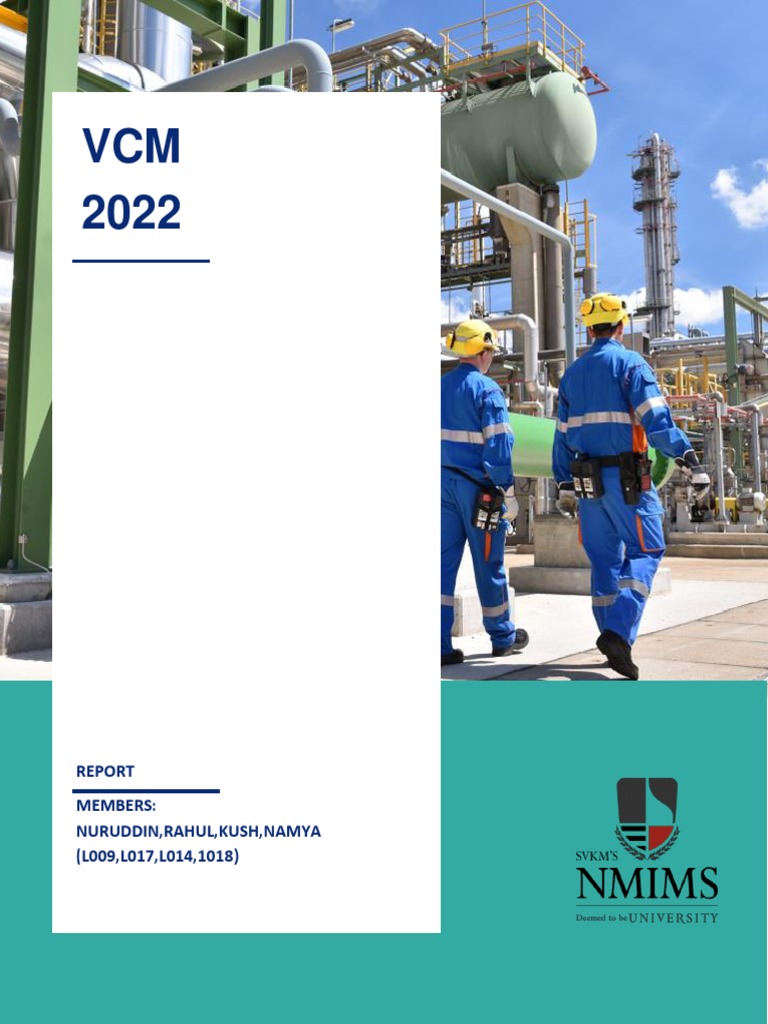 VCM Manufacturing | PDF | Polyvinyl Chloride | Chemical Reactor