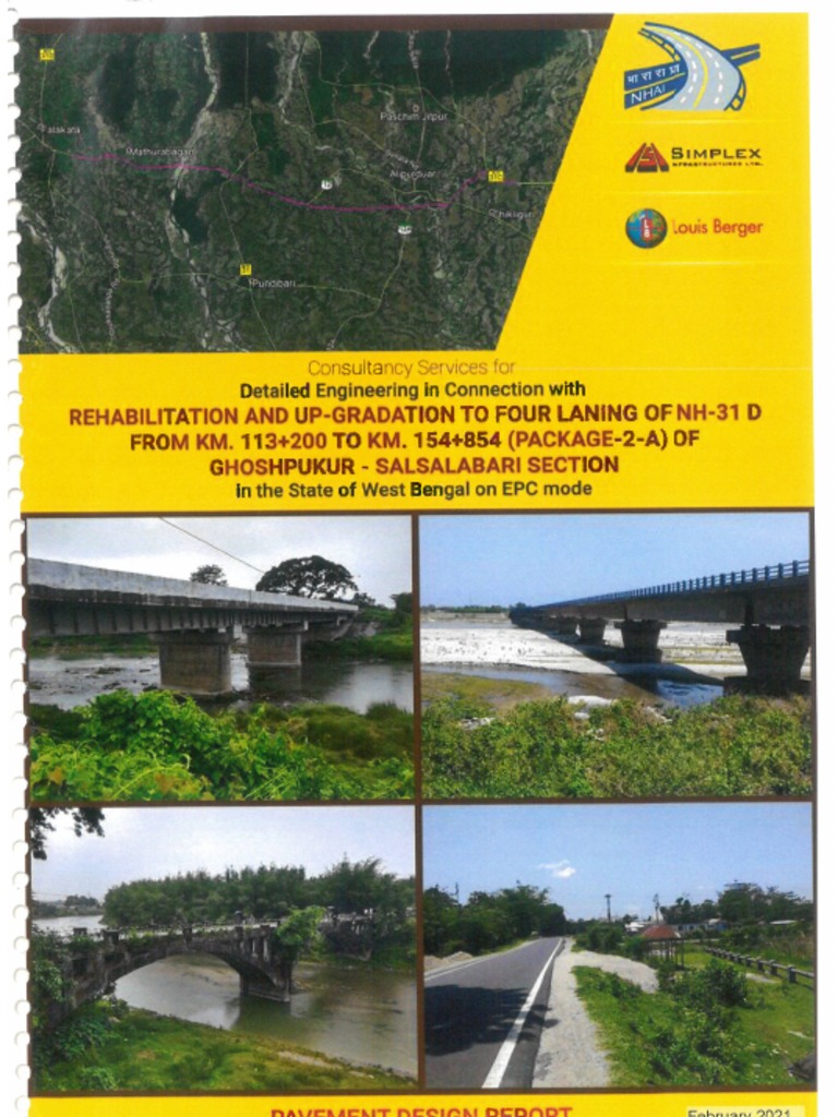 Scanned Copy of Final R2 Pavement Design Report 23.04.2021 | PDF