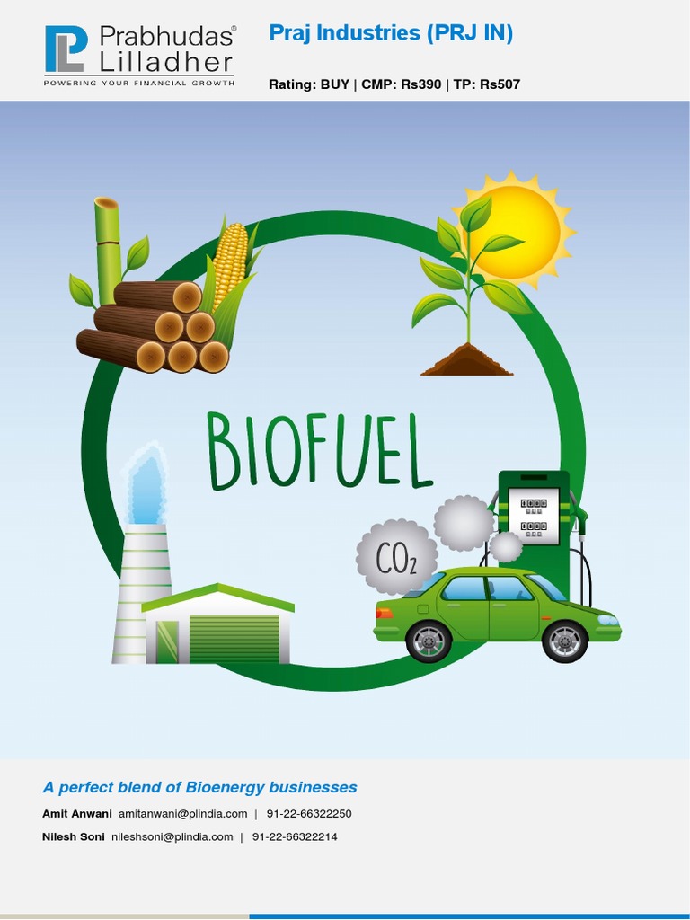 Praj Industries 270822 Prabhu | PDF | Ethanol Fuel | Biofuel