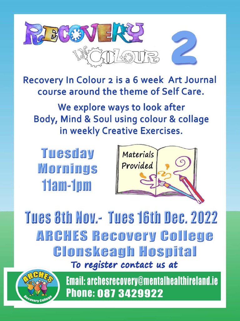 ARCHES Recovery in Colour Part 2 Poster | PDF