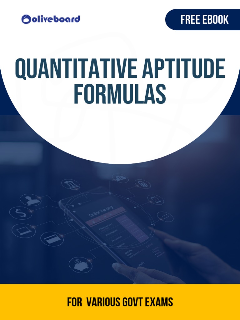 Quantitative Aptitude Formulas Guide | PDF | Trigonometric Functions | Area