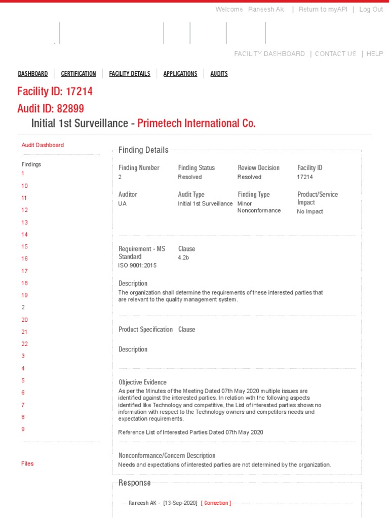 2 Audits | PDF | Audit | Risk