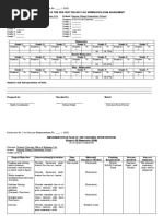 Egma Score Sheet | PDF | Learning | Behavior Modification