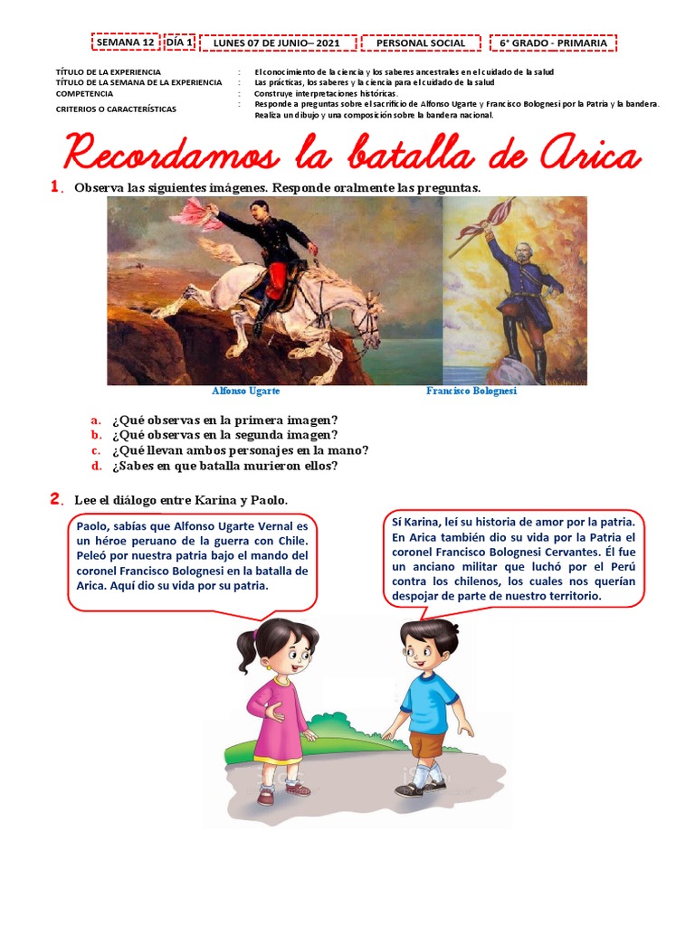 Día 1 - Semana 12 - PS | PDF | Batallas | Guerra