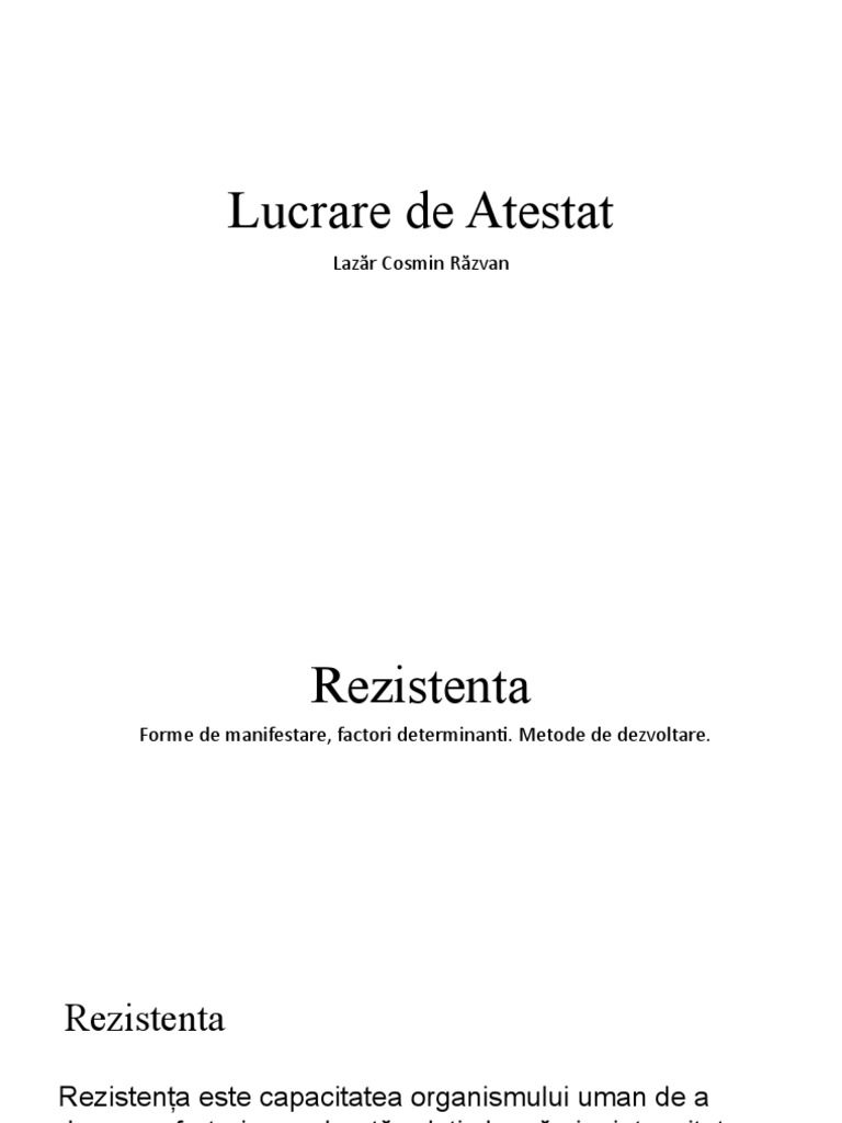 Atestat | PDF