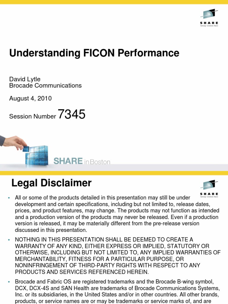 Understanding FICON Performance - Lytle | PDF | Computing | Computer Engineering