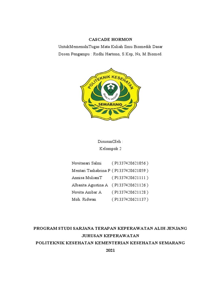 Sistem Cascade Hormon: Mekanisme dan Aplikasi | PDF