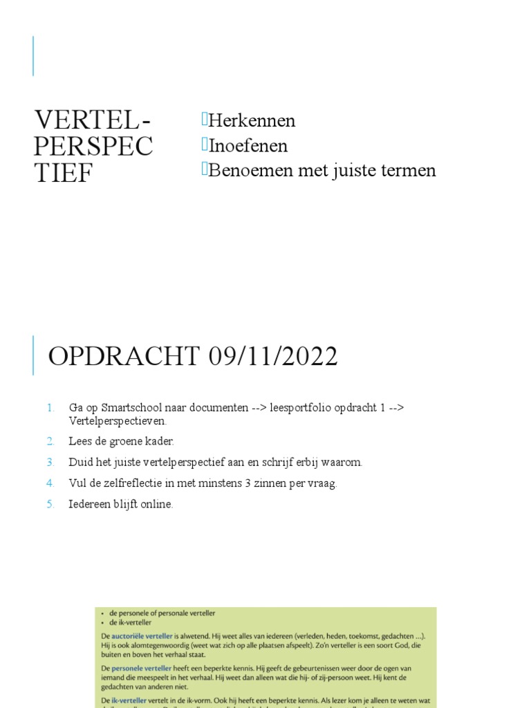 Vertelperspectief | PDF