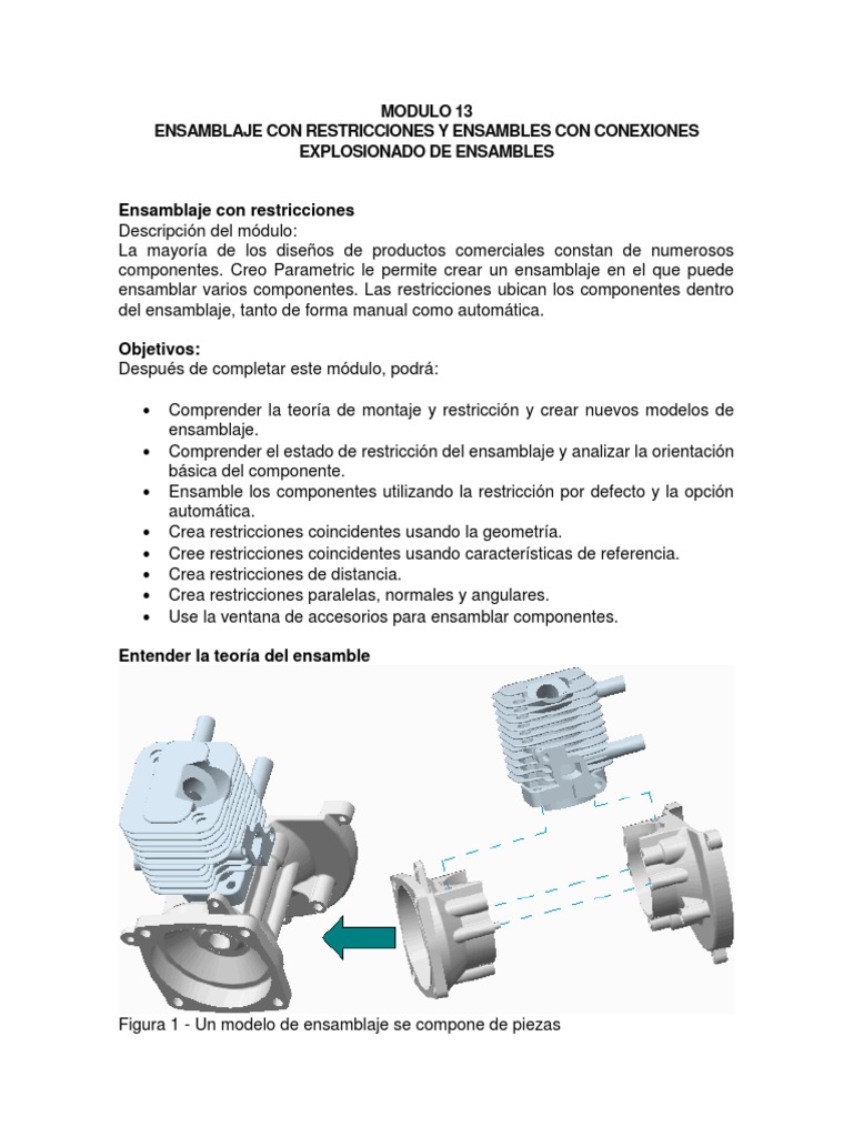 13 Ensamblaje Con Restricciones y Ensamblajes Con Conexiones ...