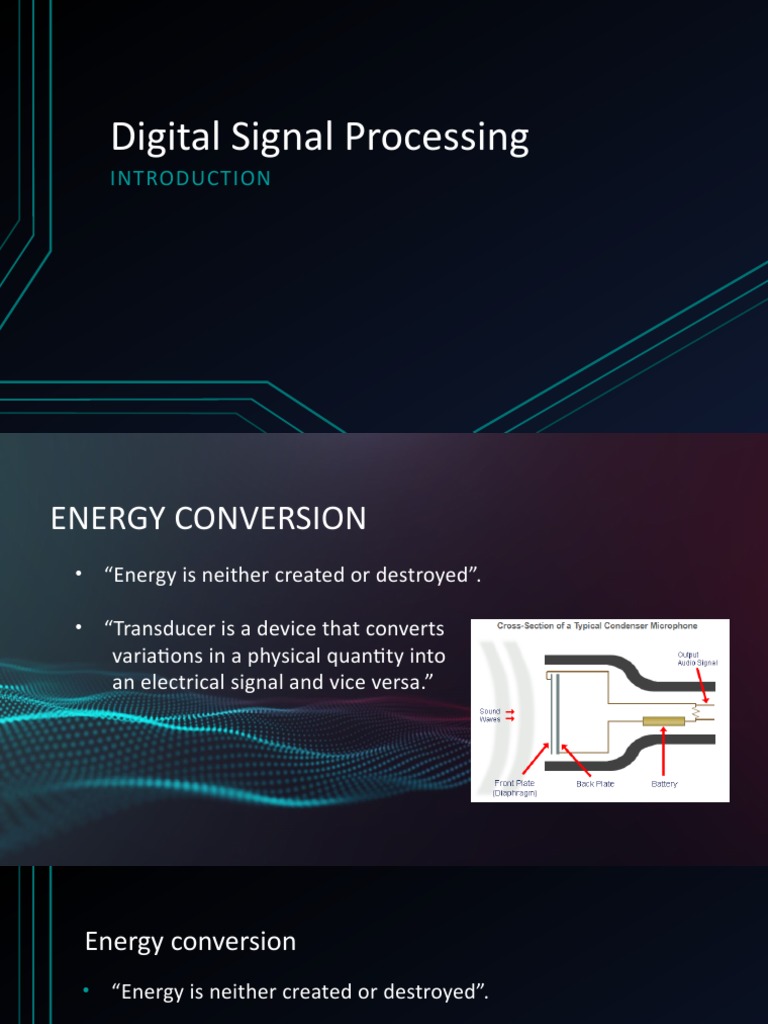 Digital Signal Processing INTRO 2022 | PDF | Science & Mathematics | Computers