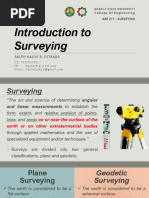 Fundamentals of Surveying | PDF | Surveying | Accuracy And Precision