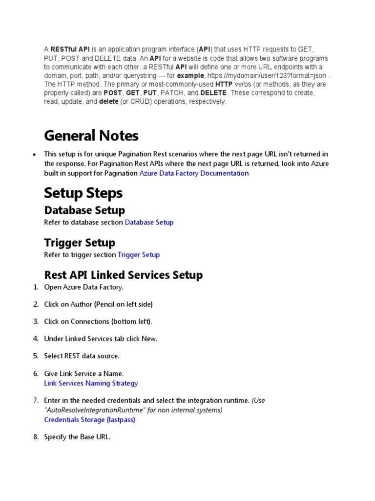 Restful API | PDF | Representational State Transfer | Hypertext Transfer Protocol