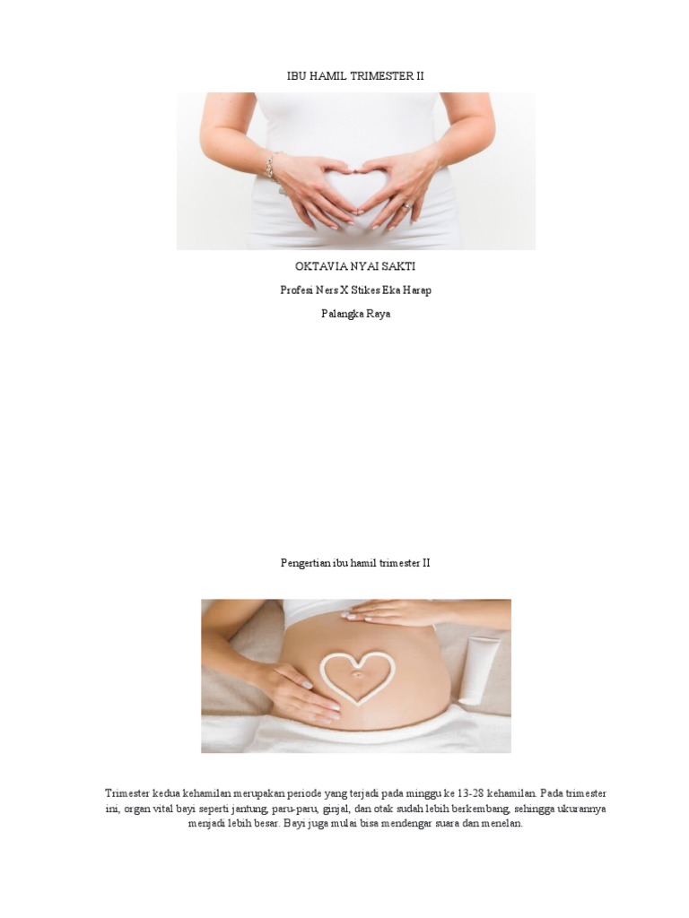 Panduan Ibu Hamil Trimester II | PDF
