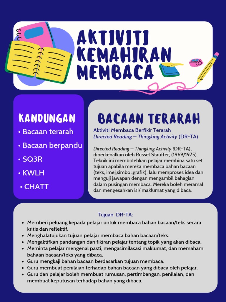 Aktiviti Kemahiran Membaca | PDF