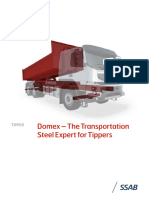 SSAB Domex Structural Steel Overview | PDF | Structural Steel | Welding