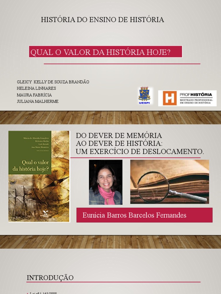 História e Consciência Histórica | PDF | Humano | Tempo