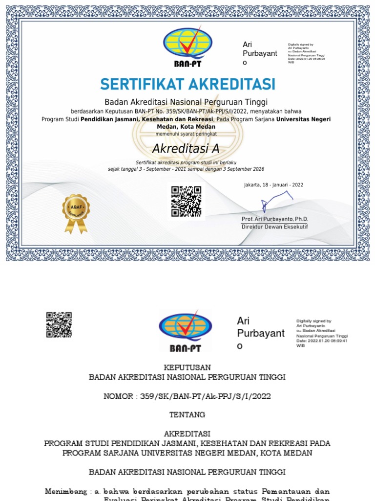 Akreditasi PJKR | PDF | Pengelolaan Keuangan & Uang