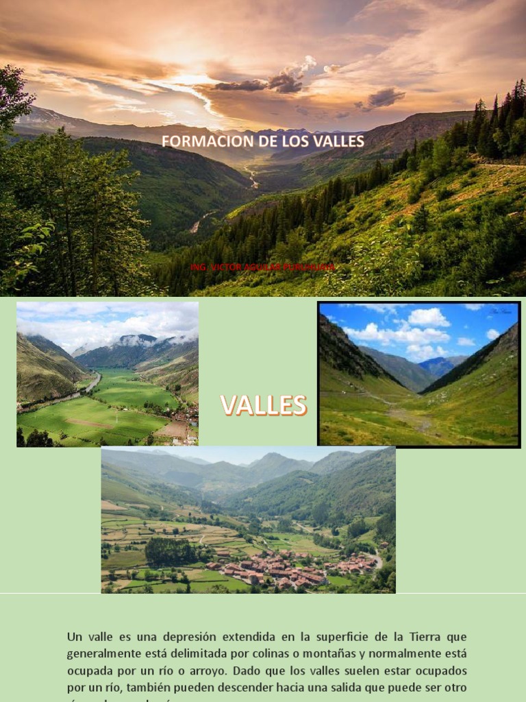 Valles | PDF | Valle | glaciar