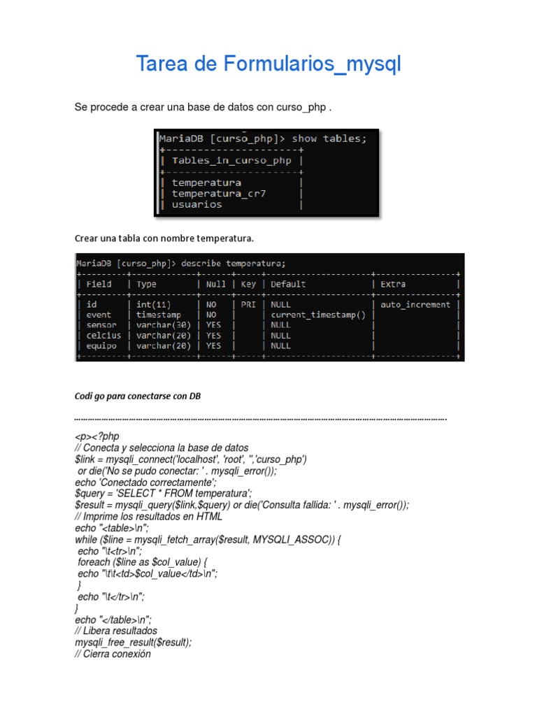 Tarea De Formularios Pdf Ciencias De La Computación Html
