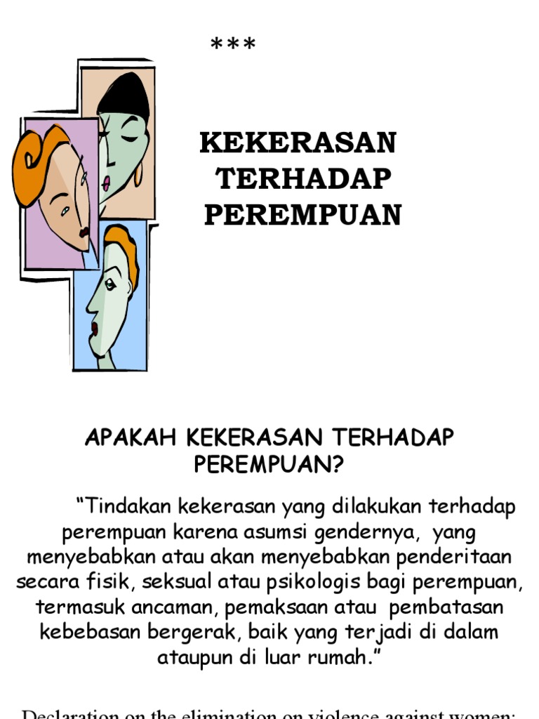Kekerasan Terhadap Perempuan | PDF Kekerasan Terhadap Perempuan | PDF