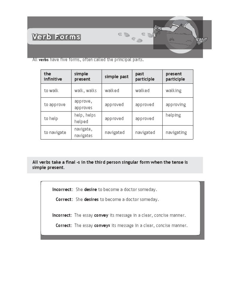 Parts of Speech 2 | PDF | Verb | Grammatical Tense