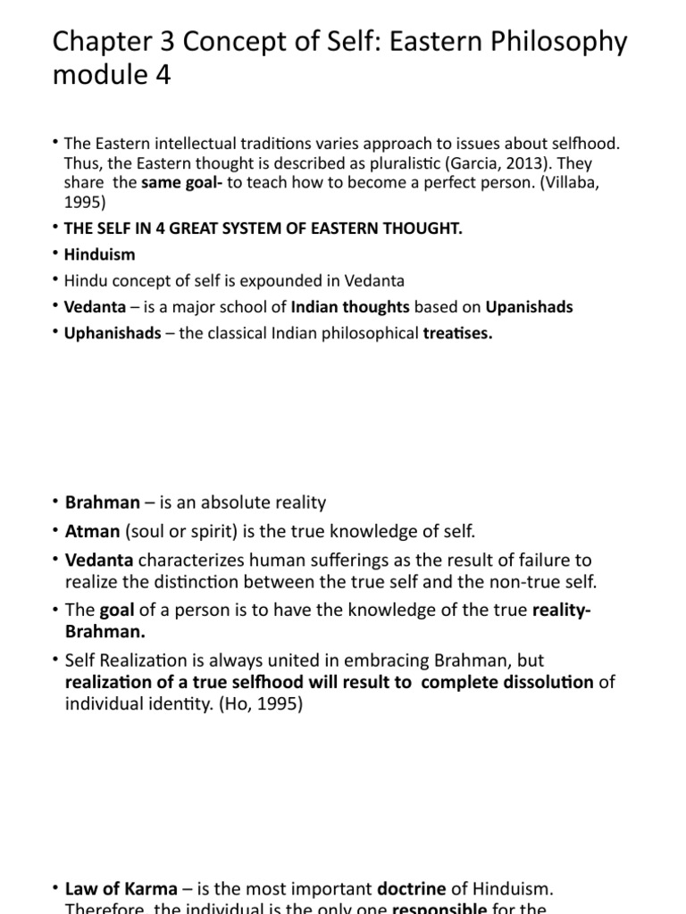 Module 4 (Autosaved) | PDF | Ātman (Hinduism) | Noble Eightfold Path