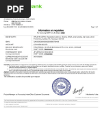 SWIFT MT103 Message Format Cheatsheet Faisal Khan LLC | PDF | Computing ...