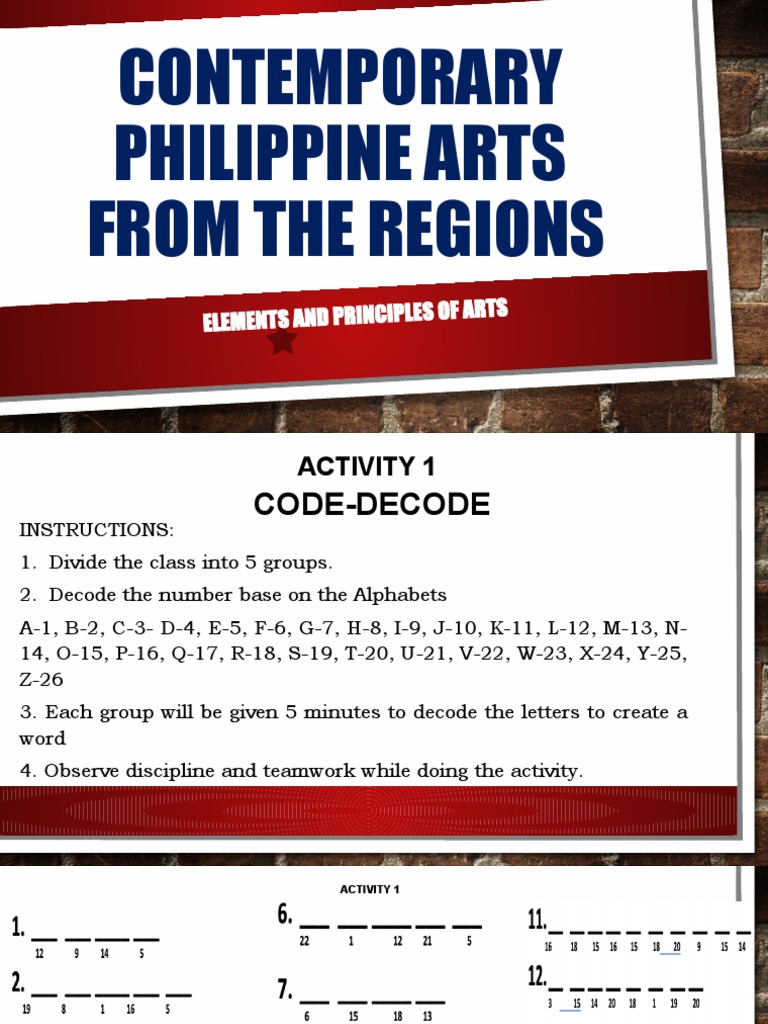 Integrating Elements and PrinciplesCPAR | PDF | Shape | Color