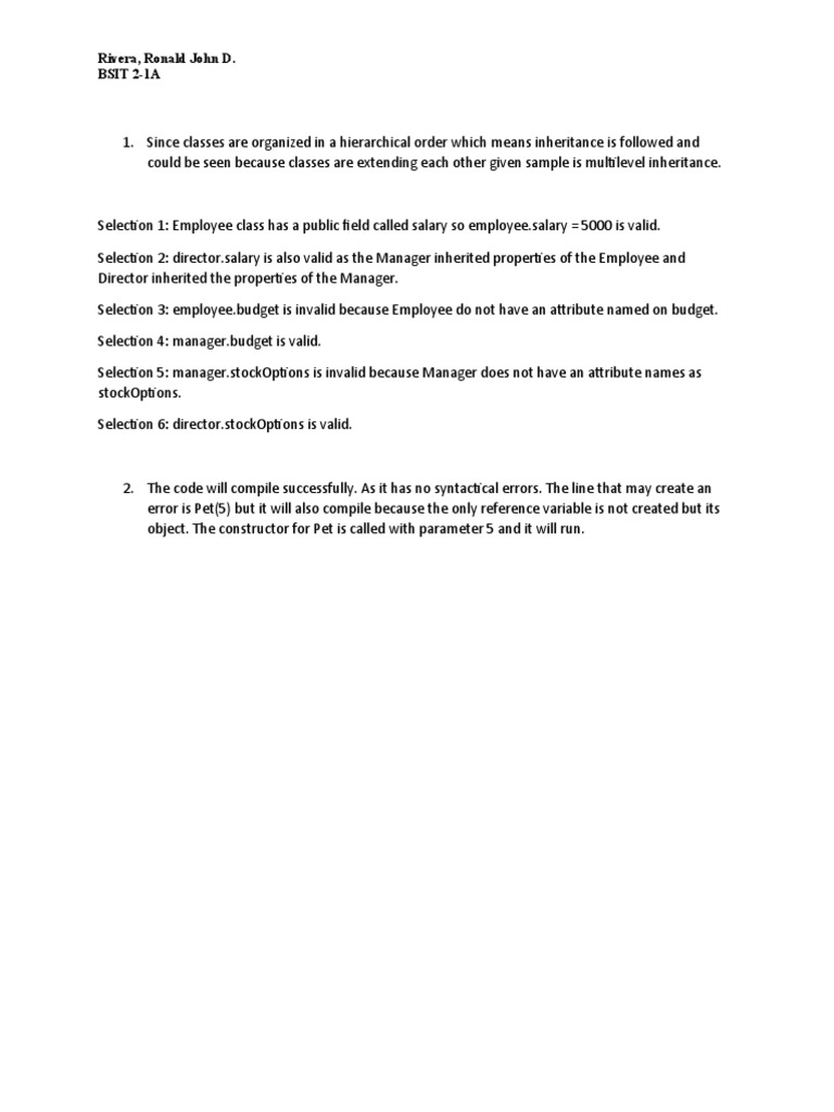 Rivera 06 Quiz 1 | PDF