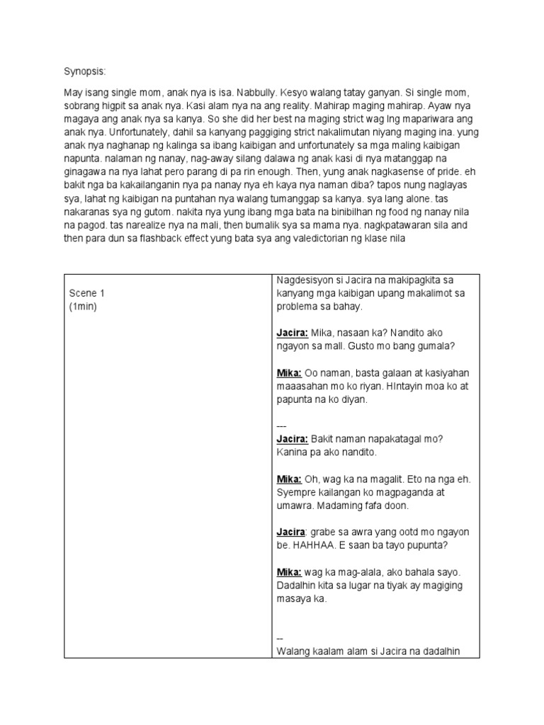 Final Script For Film | PDF