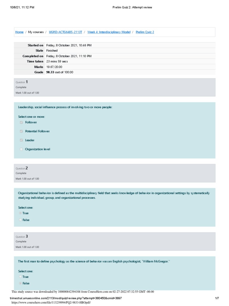 PQ2 98.33 Hbo PDF | PDF | Leadership | Communication
