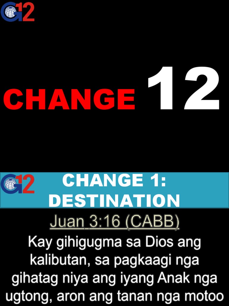 Change 1 - Destination | PDF